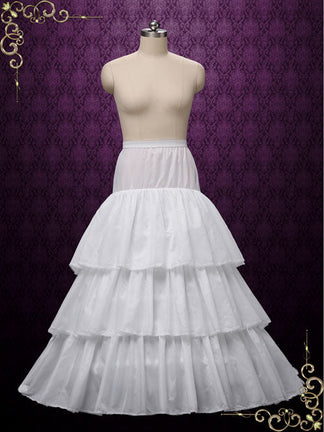 Roycebridal Fitted A-line Petticoat with Metal Hoops | PT1006 Customiz ...