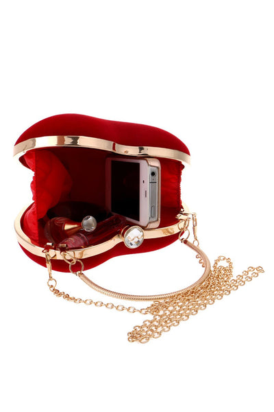 Royce Bridal|Red Velvet Heart Handbag – ROYCEBRIDAL OFFICIAL STORE
